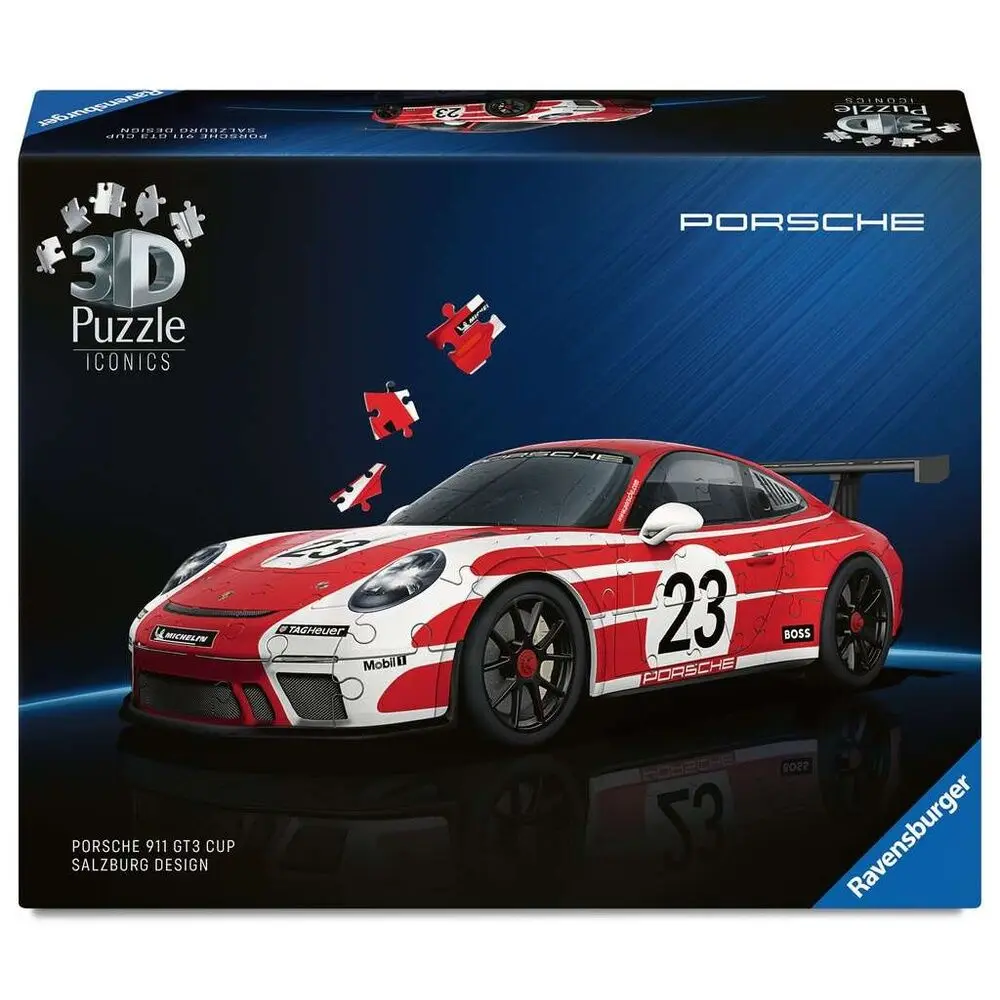 Ravensburger 3D slagalica Porše 911 GT3 Kup Salcburg, 108 delova