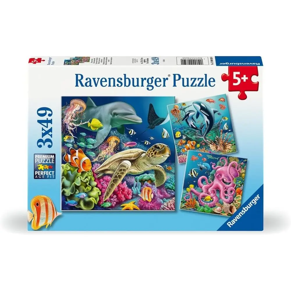 Ravensburger slagalica Život pod vodom, 49 delova