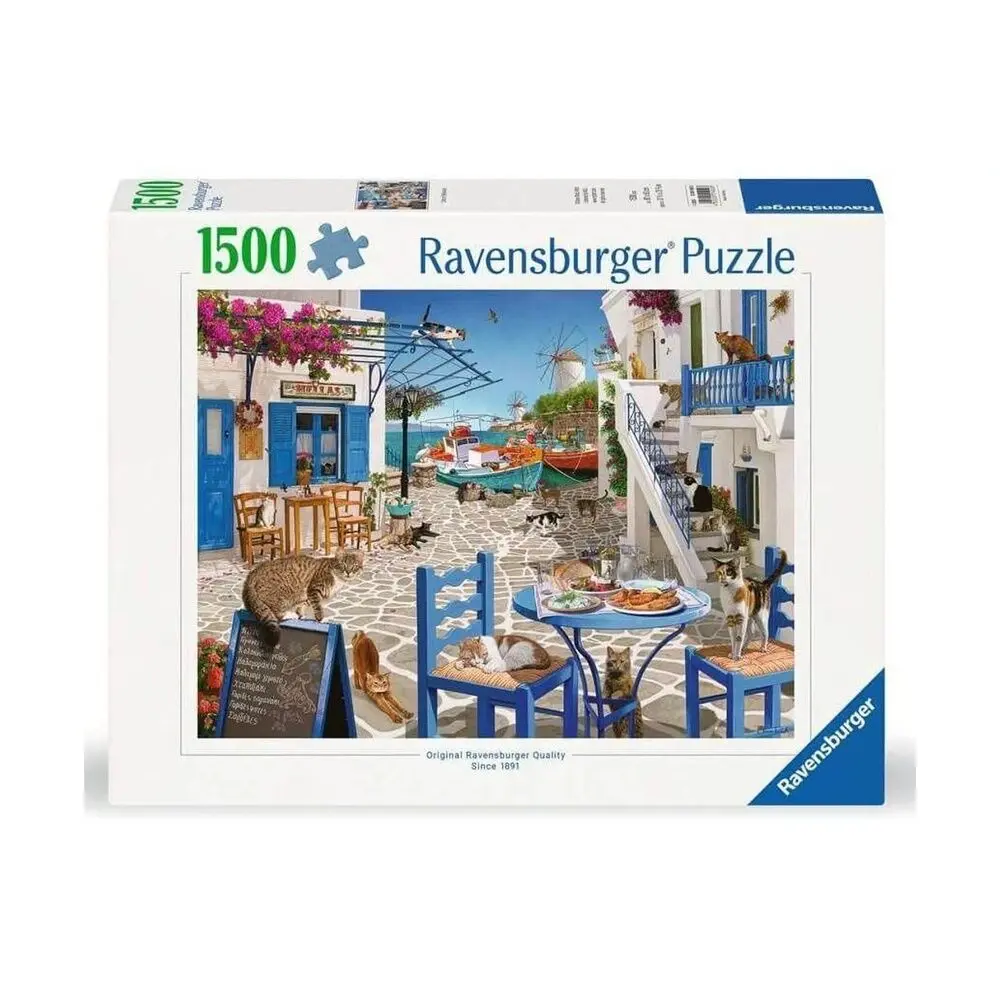 Ravensburger slagalica Mačke sa Mikonosa, 1000 delova