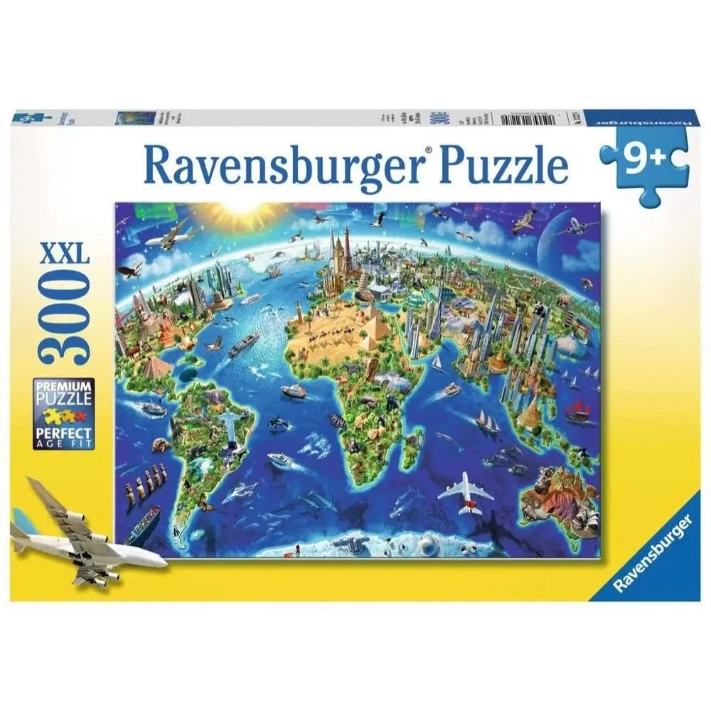 Ravensburger slagalica sa svetskim znamenitostima, 300 delova