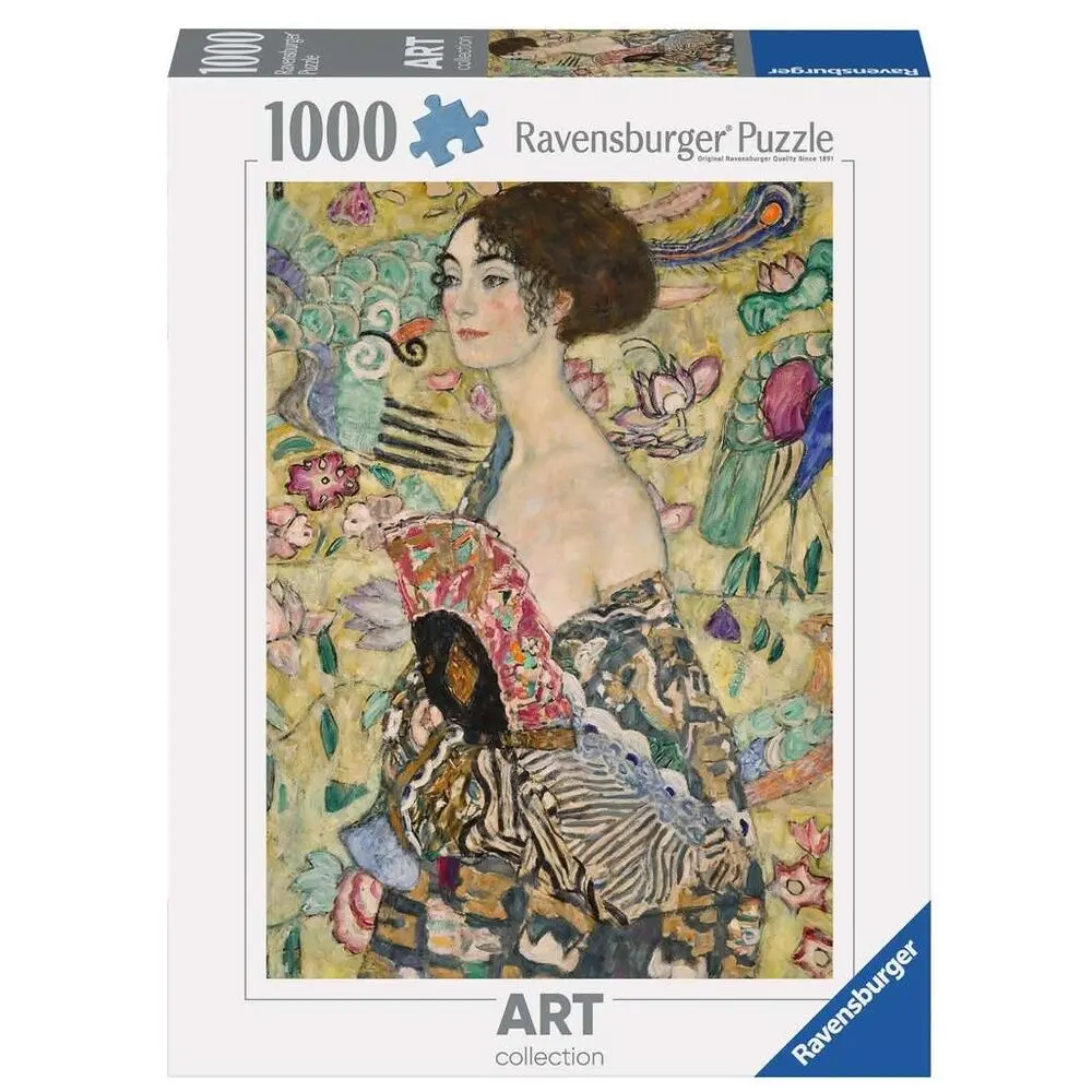 Ravensburger slagalica Klimt: Dama sa lepezom, 24 dela