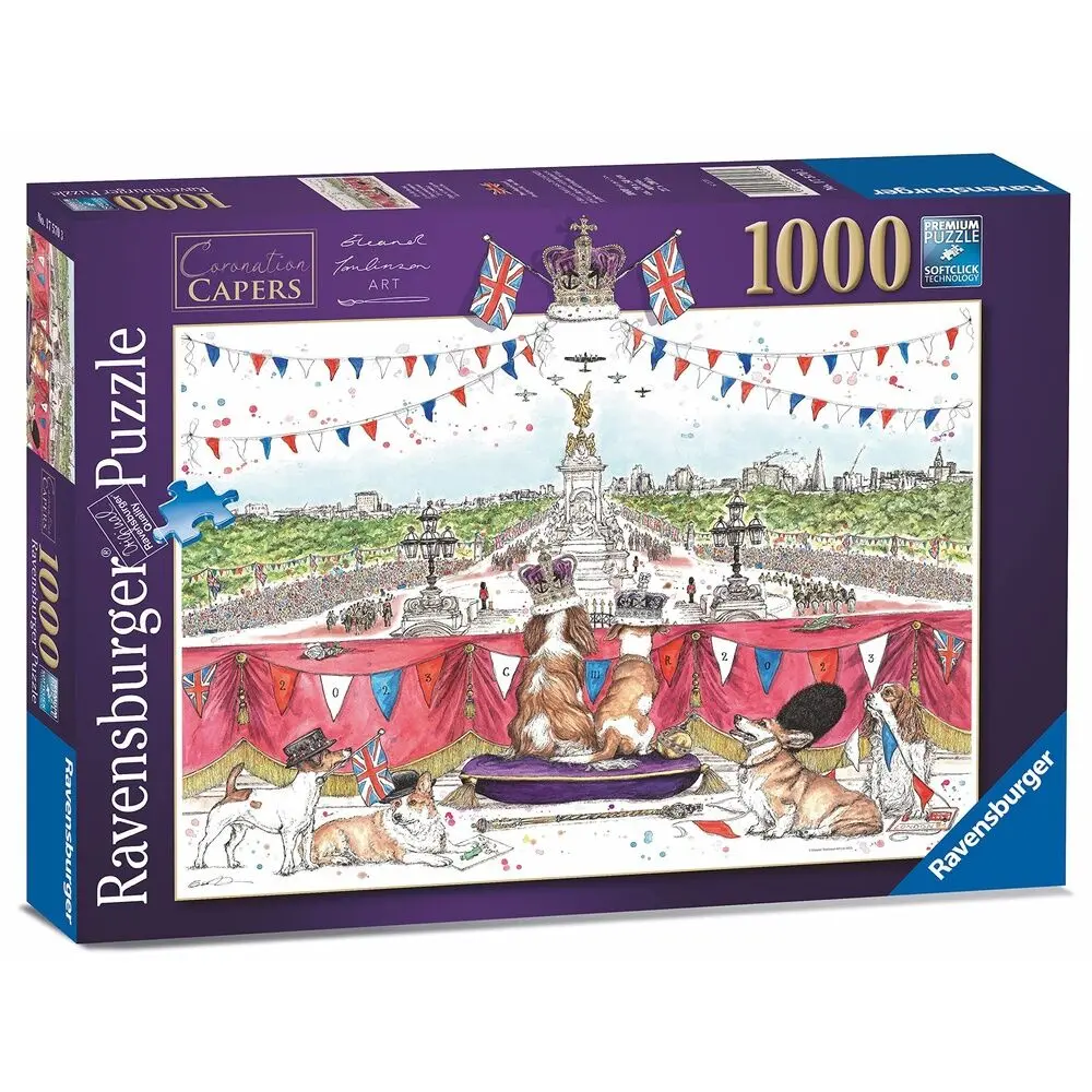 Ravensburger slagalica Eleonor Tomlinson Kraljevska, 1000 delova
