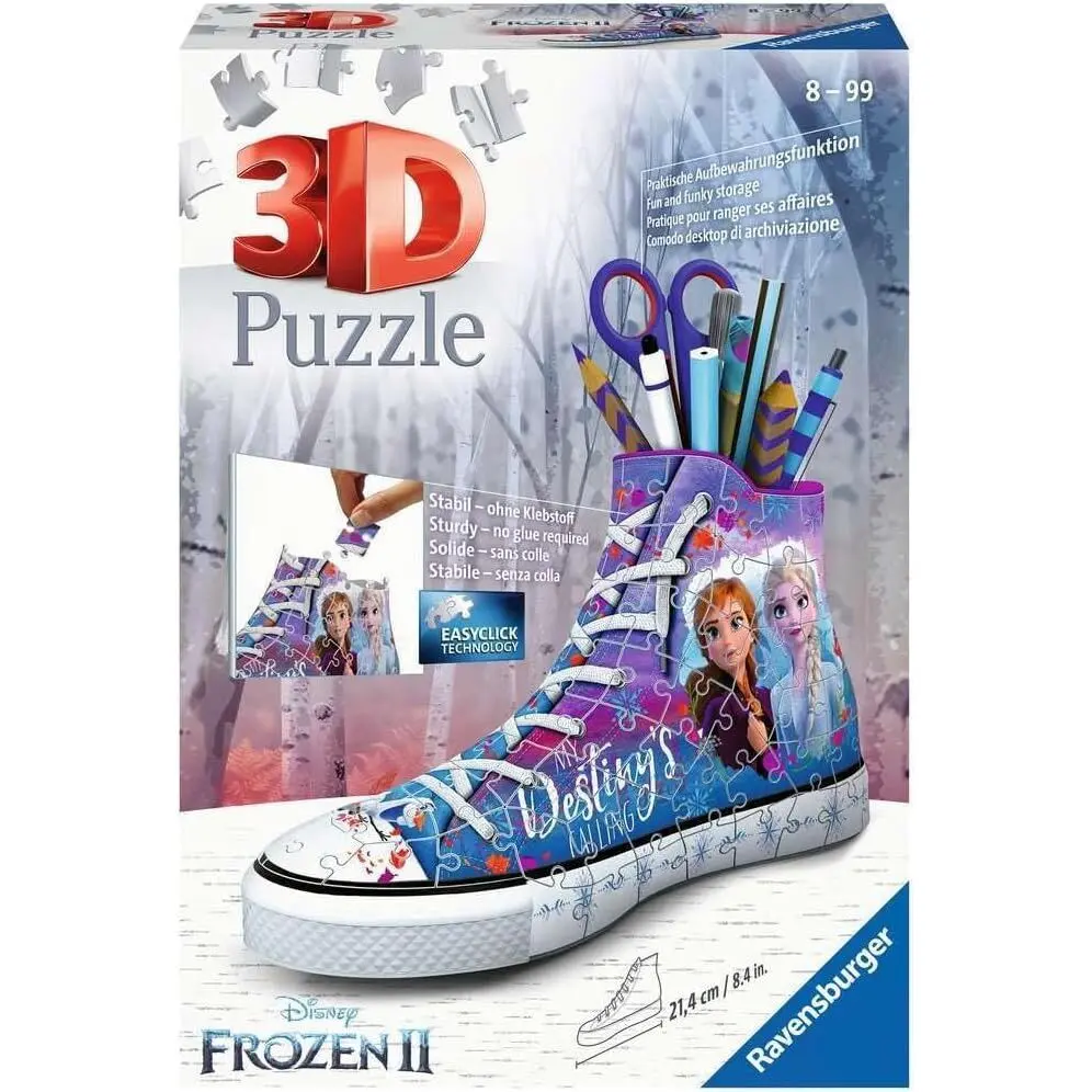 Ravensburger 3D slagalica patike Zaleđeno kraljevstvo, 108 delova