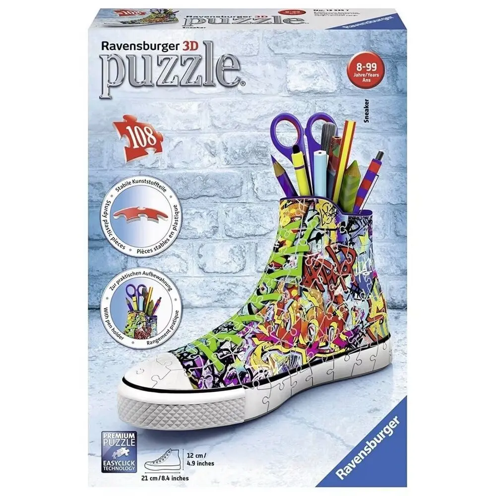 Ravensburger 3D slagalica olovka cipela, 108 delova