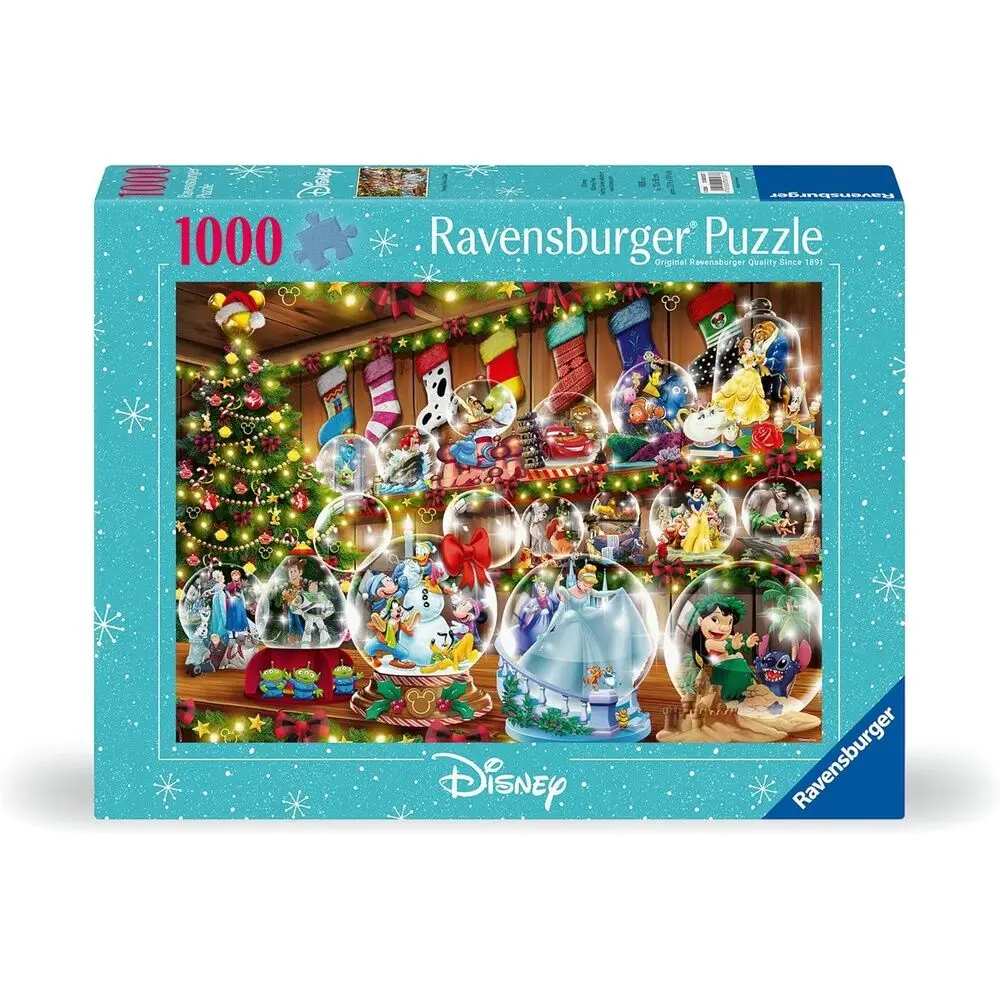 Ravensburger Dizniјeva slagalica sa snežnim kuglama, 1000 delova