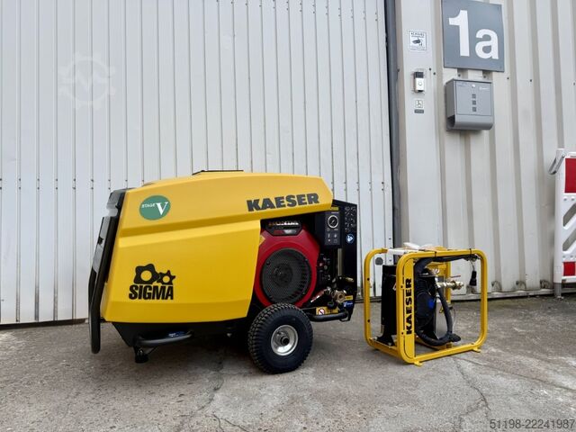 Kompresor
Kaeser Mobilair M17 Kompressor + DLA (A) NEU