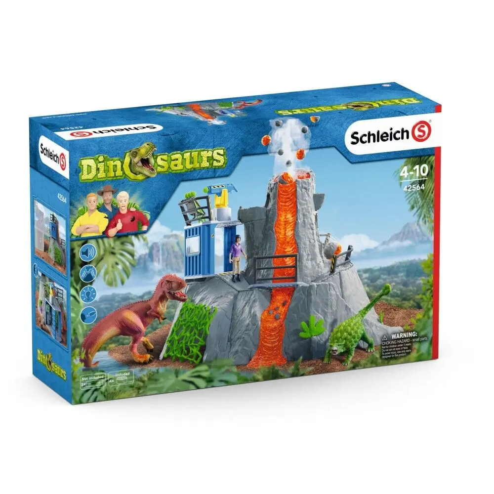 Schleich Bazni kamp vulkanske ekspedicije