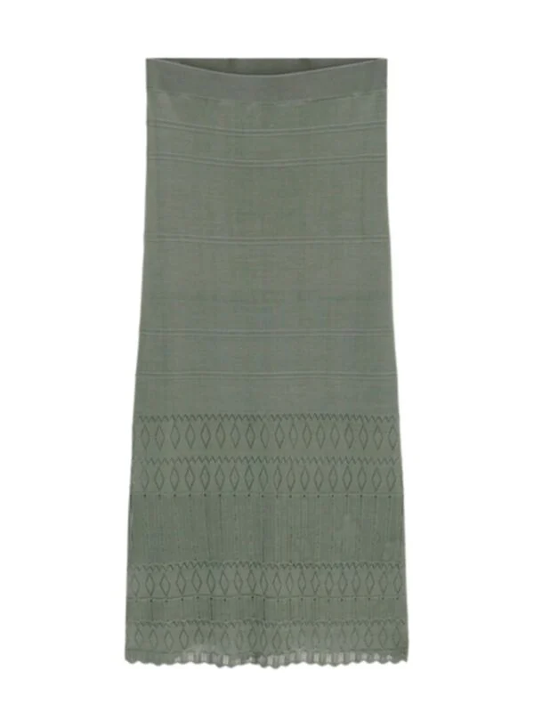Guess - Maslinasta midi suknja