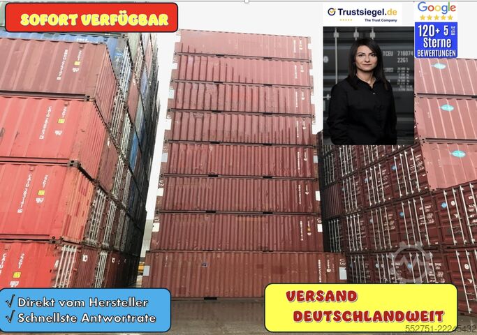 Kontejner za transport
TC Containerhandel 20-Fuß Container Lagercontainer Hamburg