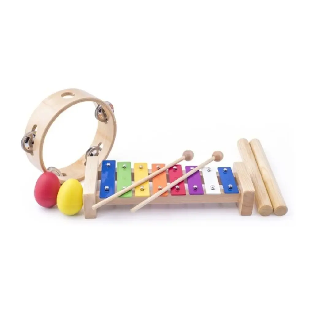 Woody Set muzičkih instrumenata, 4 komada