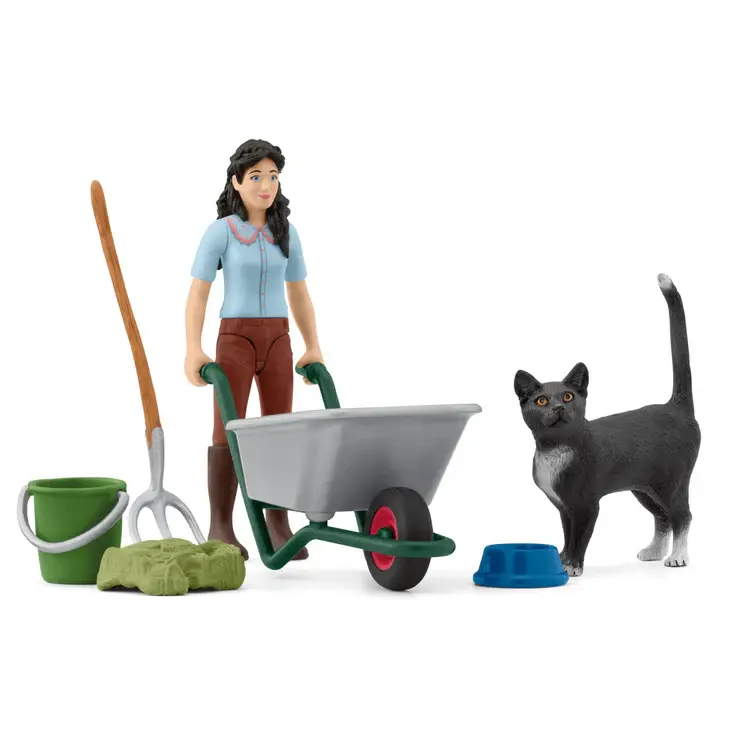 Schleich Set za čišćenje staje