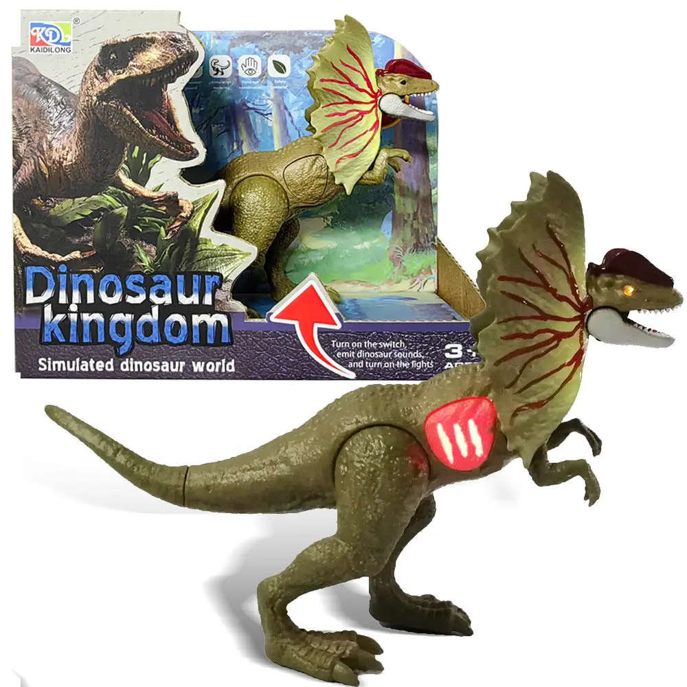 Kaidilong Dilofosaurus sa zvučnim i svetlosnim efektima