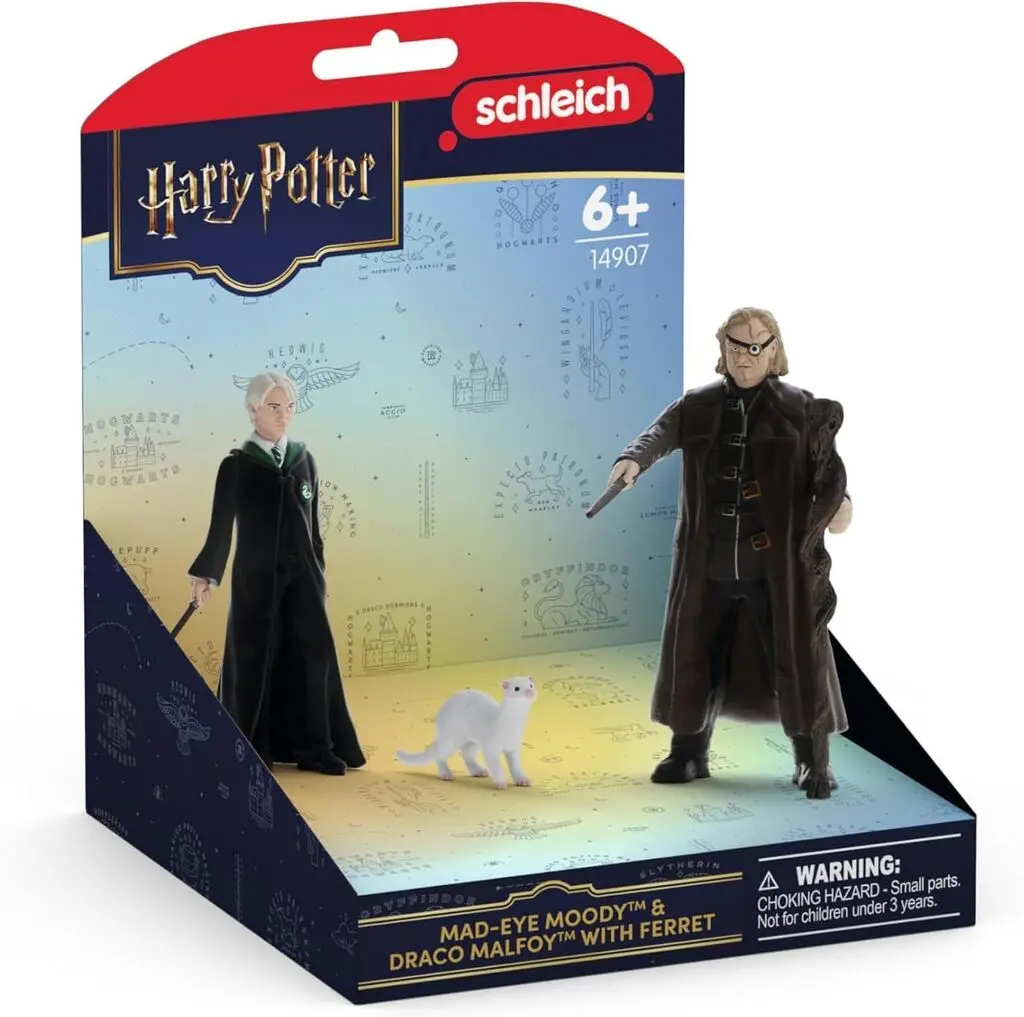 Schleich Set Mad-Eye & Draco + Ferret