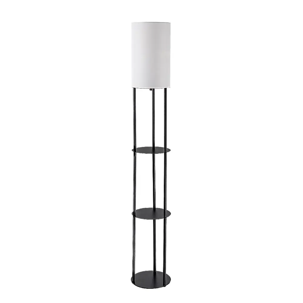 74106 BRONN PODNA LAMPA E27 CRNA