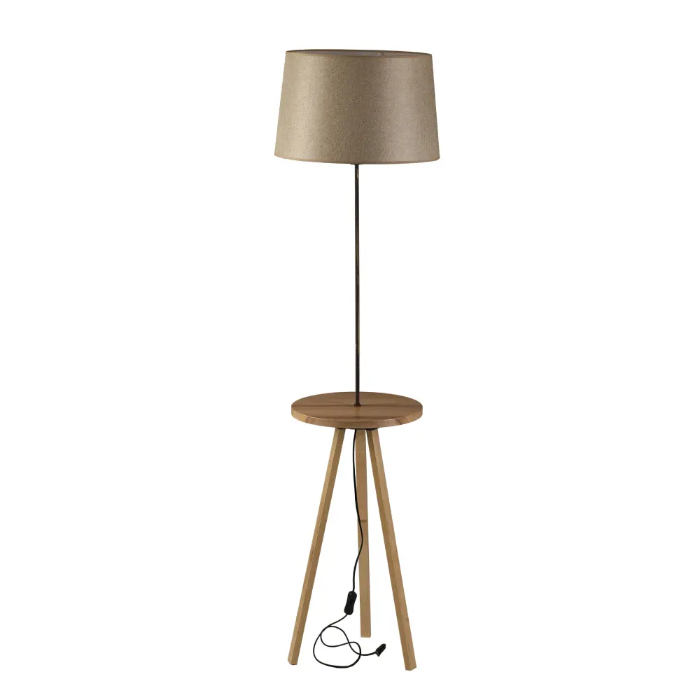 MAYA 1017-1SL PODNA LAMPA TAMNO BRAON
