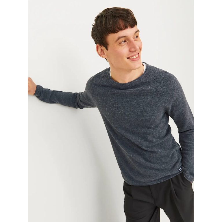 J&J Muški Džemper JJEHILL KNIT CREW NECK