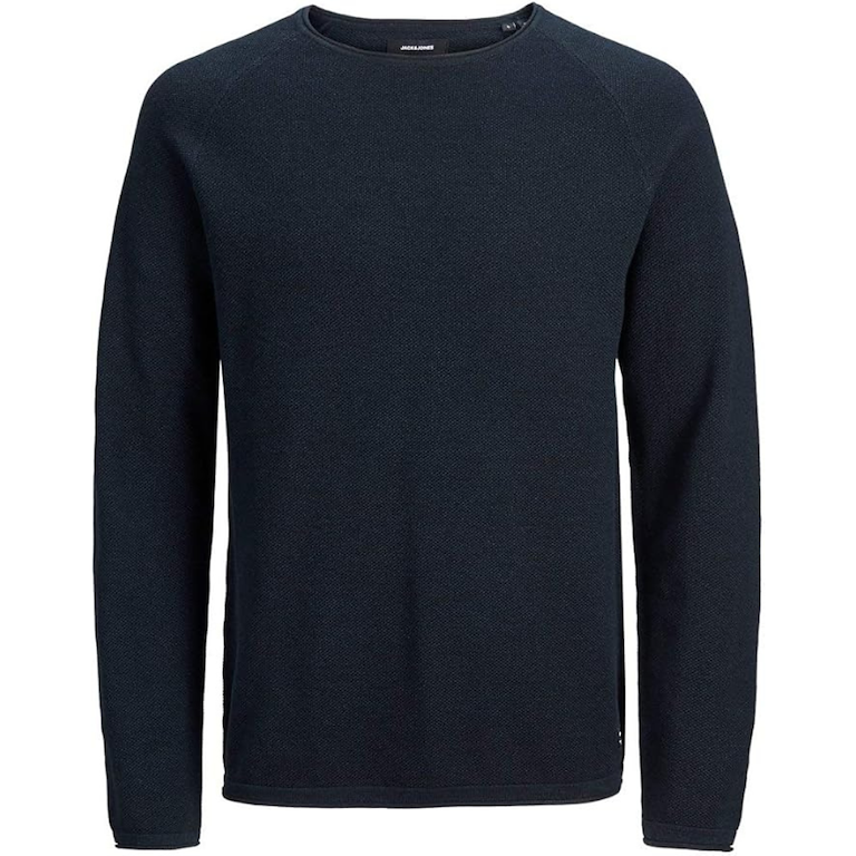 J&J Teget Muški Džemper JJEHILL KNIT CREW NECK