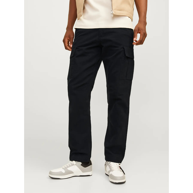 J&J Crne Muške Pantalone JPSTKANE BARKLEY CARGO