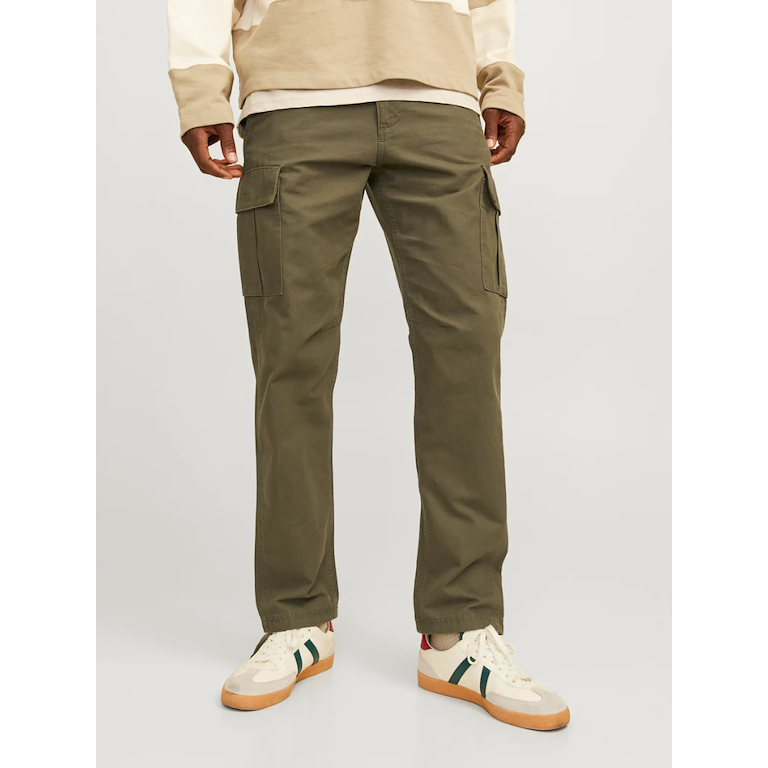 J&J Zelene Muške Pantalone JPSTKANE BARKLEY CARGO