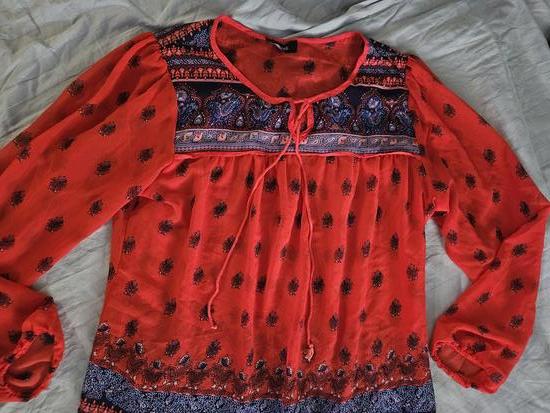 Kaftan haljina za plazu more KAO NOVO