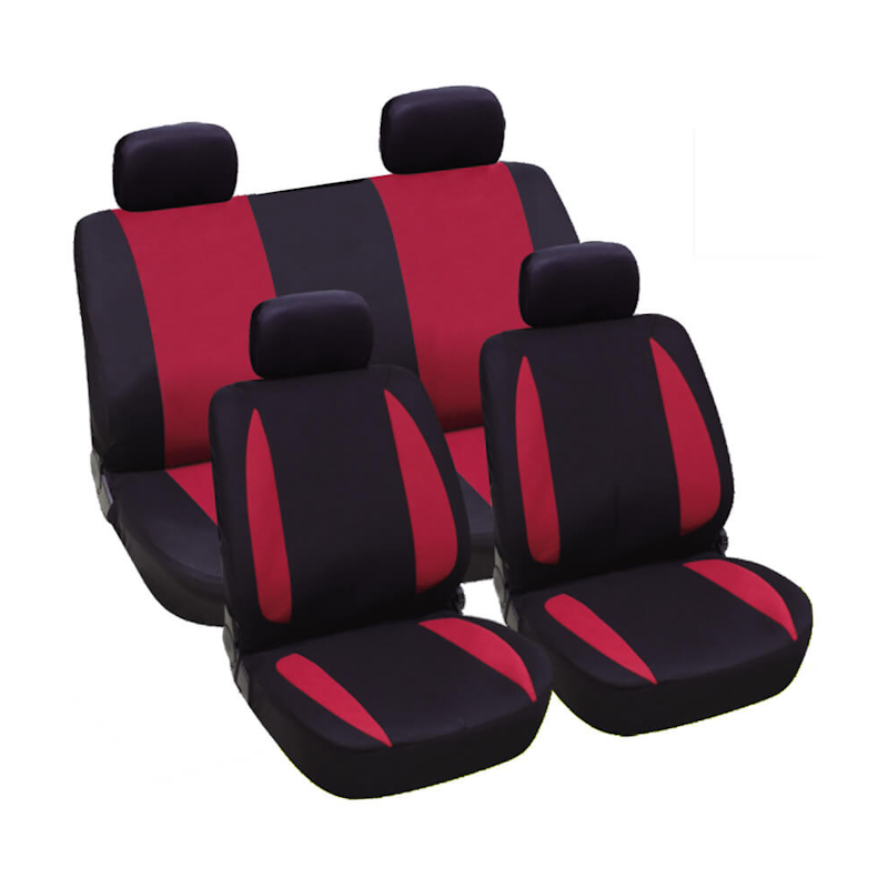 Presvlake za auto sedišta crno crvene – 32306