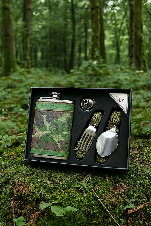 SET MUŠKI OP25355 čuturica viljuška kašika MILITARI