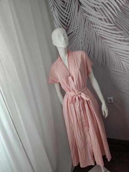2500    Nova Zara nezno roze haljina XXL