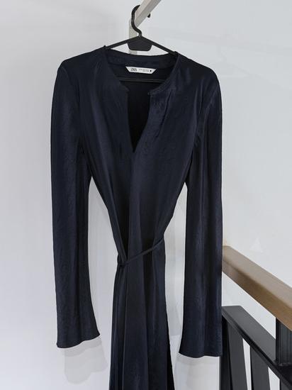 ZARA teget midi haljina - xs / SNIŽENO NA 990