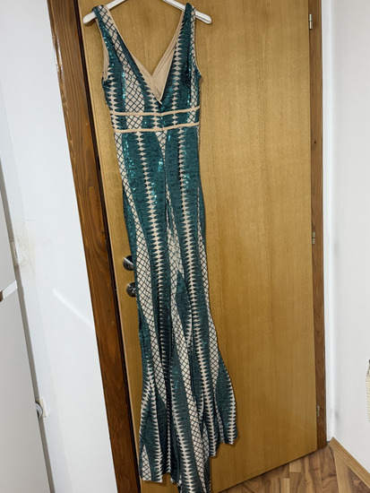 Svecana zelena haljina