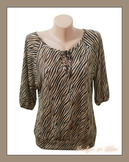 3.4. Bluza animal print XL Okay