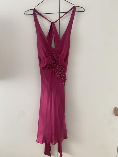 Roberto Cavalli svilena haljina