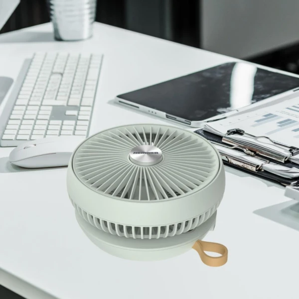 Ventilator HEINNER HMF-LC4000GR/5W/4000mAh/type-C/sklopivi