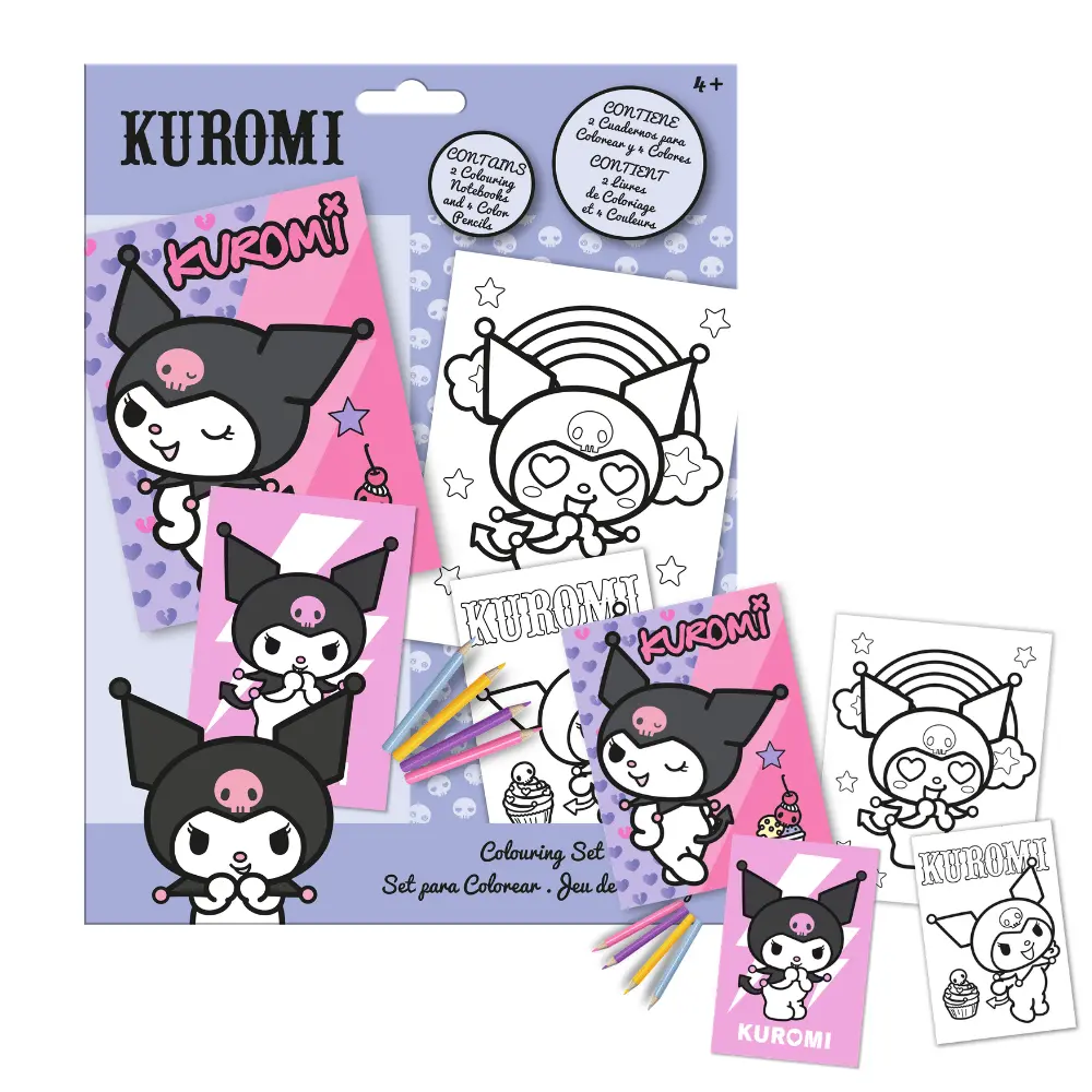 Sanrio Bojanka sa notesom Kuromi