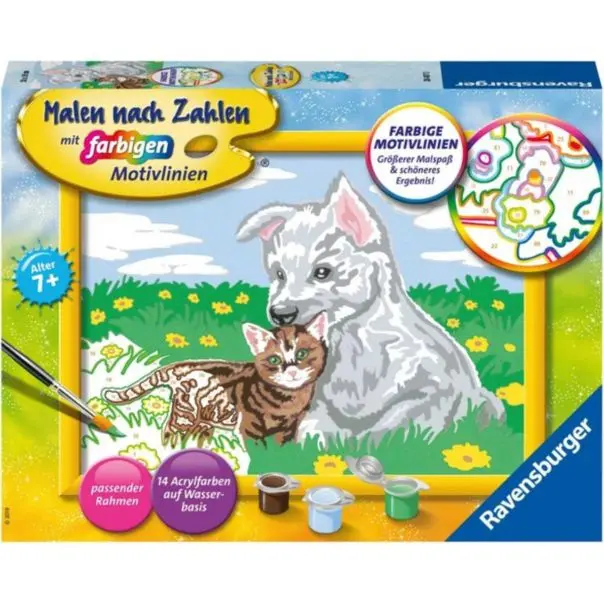 Ravensburger Bojanka za decu Psi