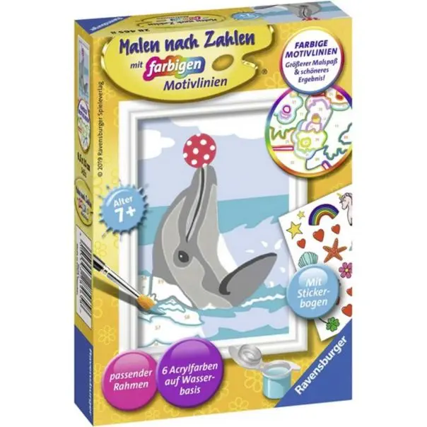 Ravensburger Bojanka za decu Delfini