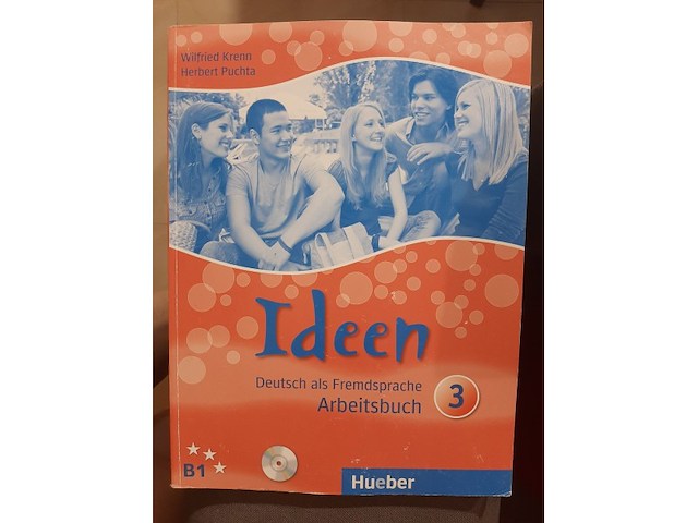Ideen 3 radna sveska i CD nemački jezik
