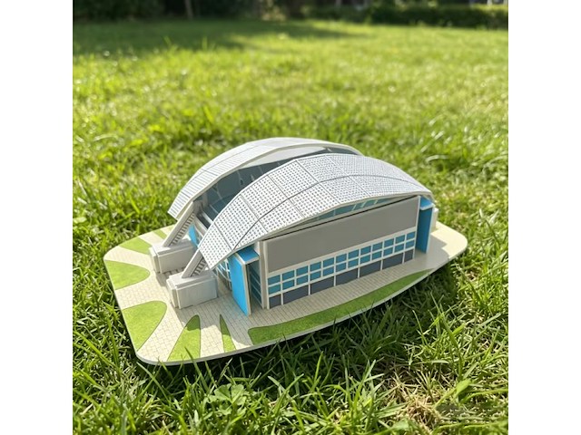 3D Puzzle Stadion, Dome Football field, Sochi