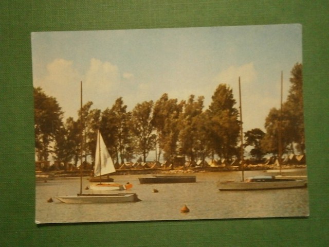 JEZERO BALATON-KAMP SELLO PUTOVALA 1963.