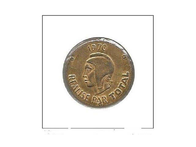 c5 TOTAL 1970 Jules Ferry zeton