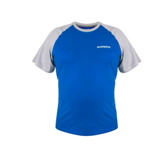 SHIMANO SHORT SLEEVE T-SHIRT BLUE XXL