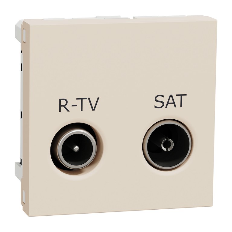 NU345444 UTIČNICA R-TV/SAT INDIVIDUALNA 2M BEŽ