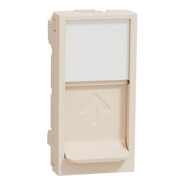 NU946044 NOSAČ RJ45 KEYSTONE/SYSTIMX 1M BEŽ