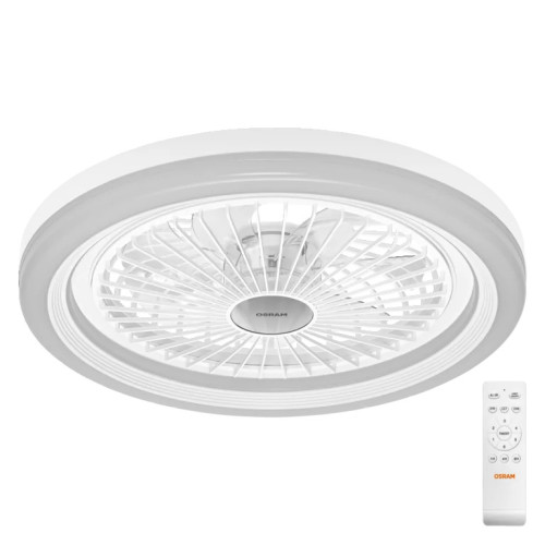 PLAFONSKI VENTILATOR SVETILJKA SOLANO 43W 220V 2100LM 3000-6500K 490MM BELA LEDVANCE