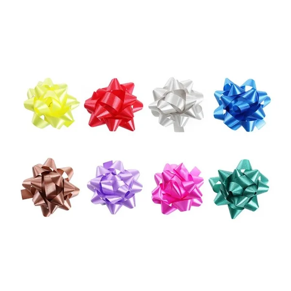 Rosett, mašnica, solid, 5cm, miks