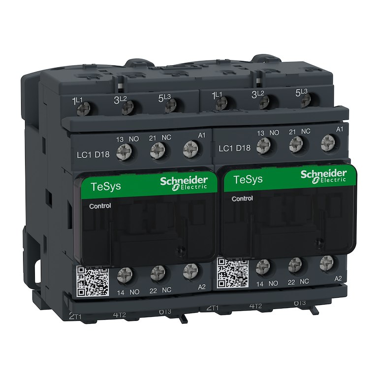 LC2D18E7 KONTAKTOR REV 18A 3P 1NO+1NC 48V 50/60HZ