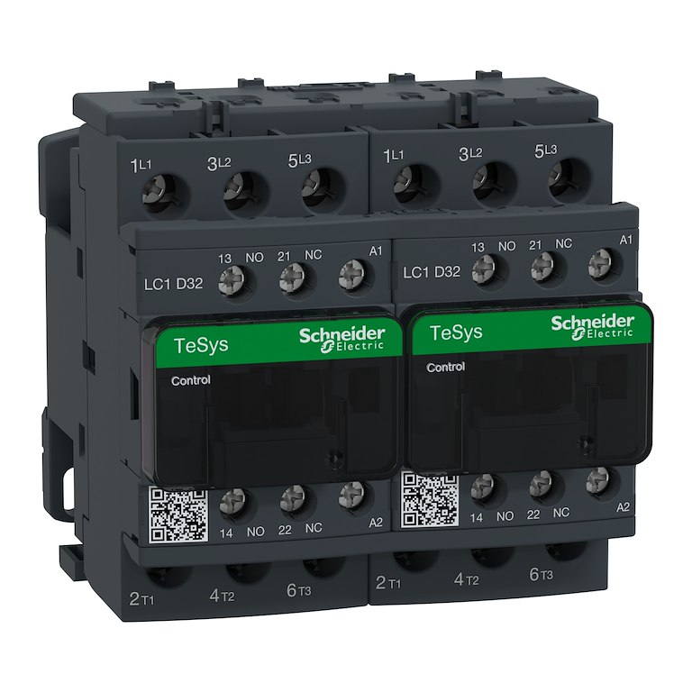 LC2D32P7 KONTAKTOR REV 32A 3P 1NO+1NC 230V 50/60H
