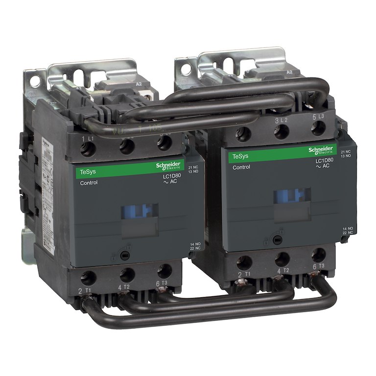 LC2D80F7 KONTAKTOR REV 80A 3P 1NO+1NC 110V 50/60H