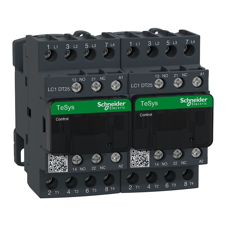 LC2DT25P7 KONTAKTOR REV 25A 4P AC1 230V50/60