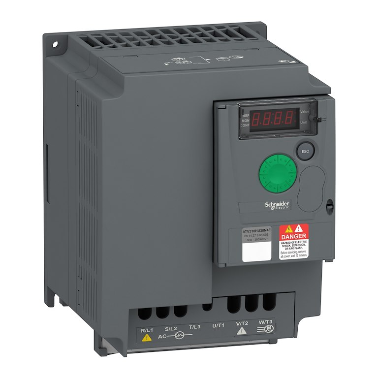ATV310HU30N4E Frekventni regulator ATV310, 3 kW, 4 hp, 380...460 V, 3 phase