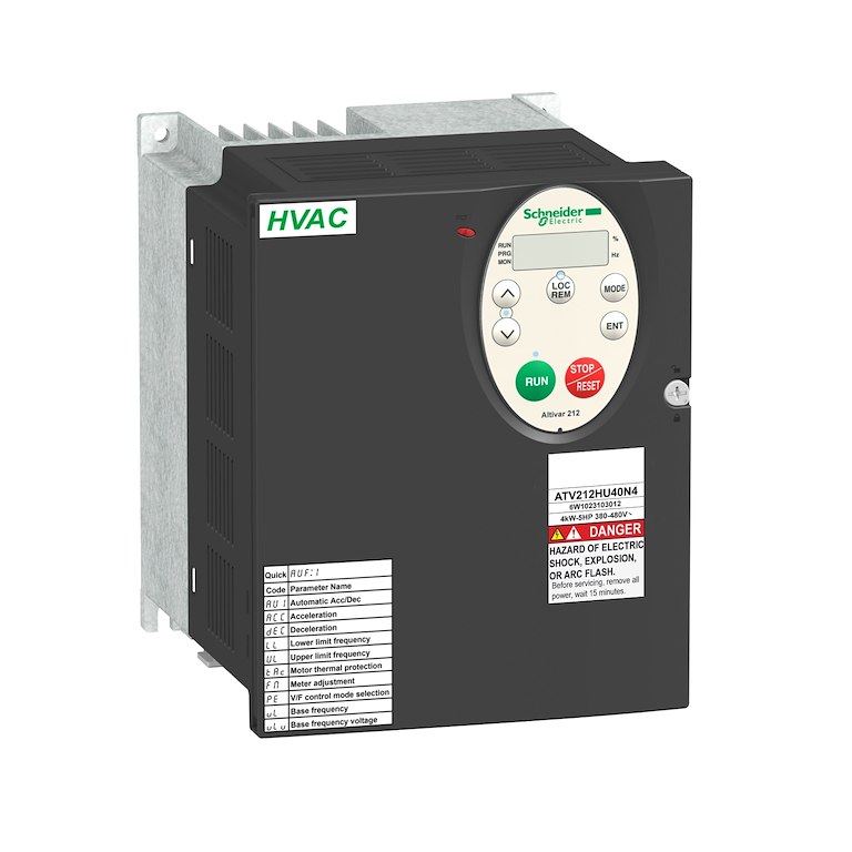 ATV212HU30N4 Frekventni regulator ATV212 - 3kW - 480V - trofazno - EMC - IP21